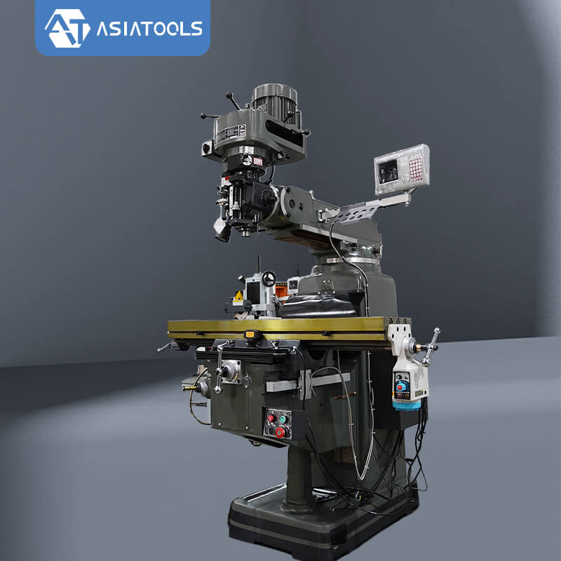 Turret Milling Machine Universal Vertical Milling Machine | ASIATOOLS