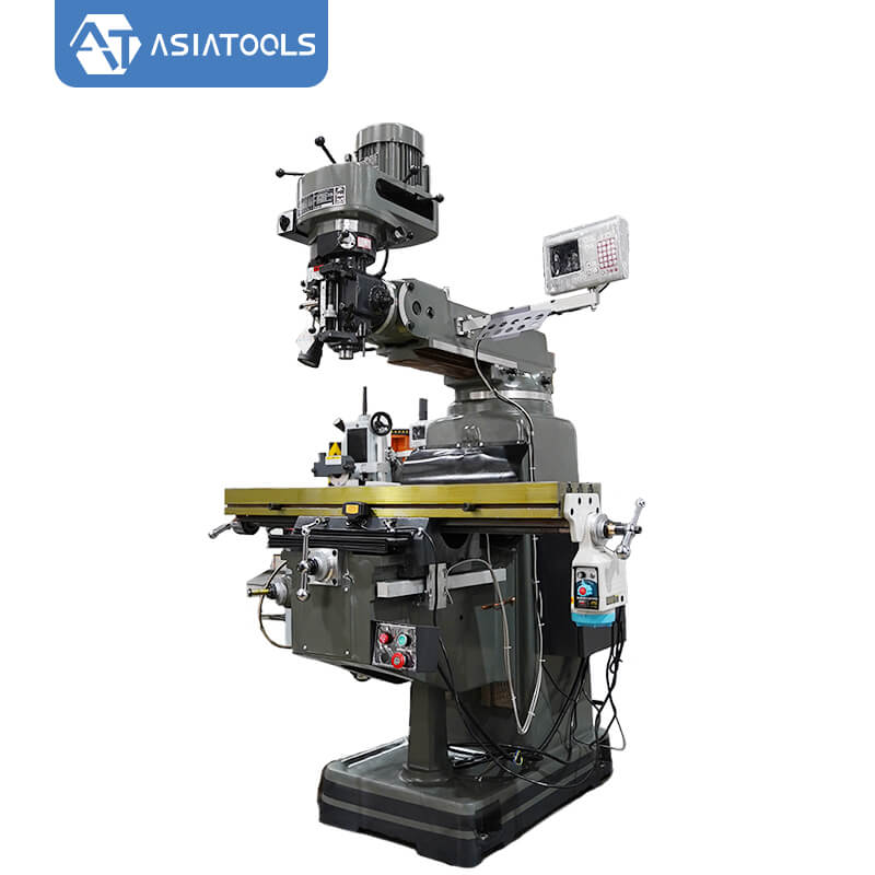 Turret Milling Machine Universal Vertical Milling Machine | ASIATOOLS