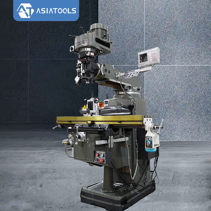 Turret Milling Machine Universal Vertical Milling Machine | ASIATOOLS